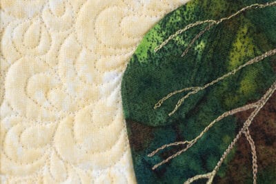 Invisible Thread and its Uses: From Quilting to Embellishing